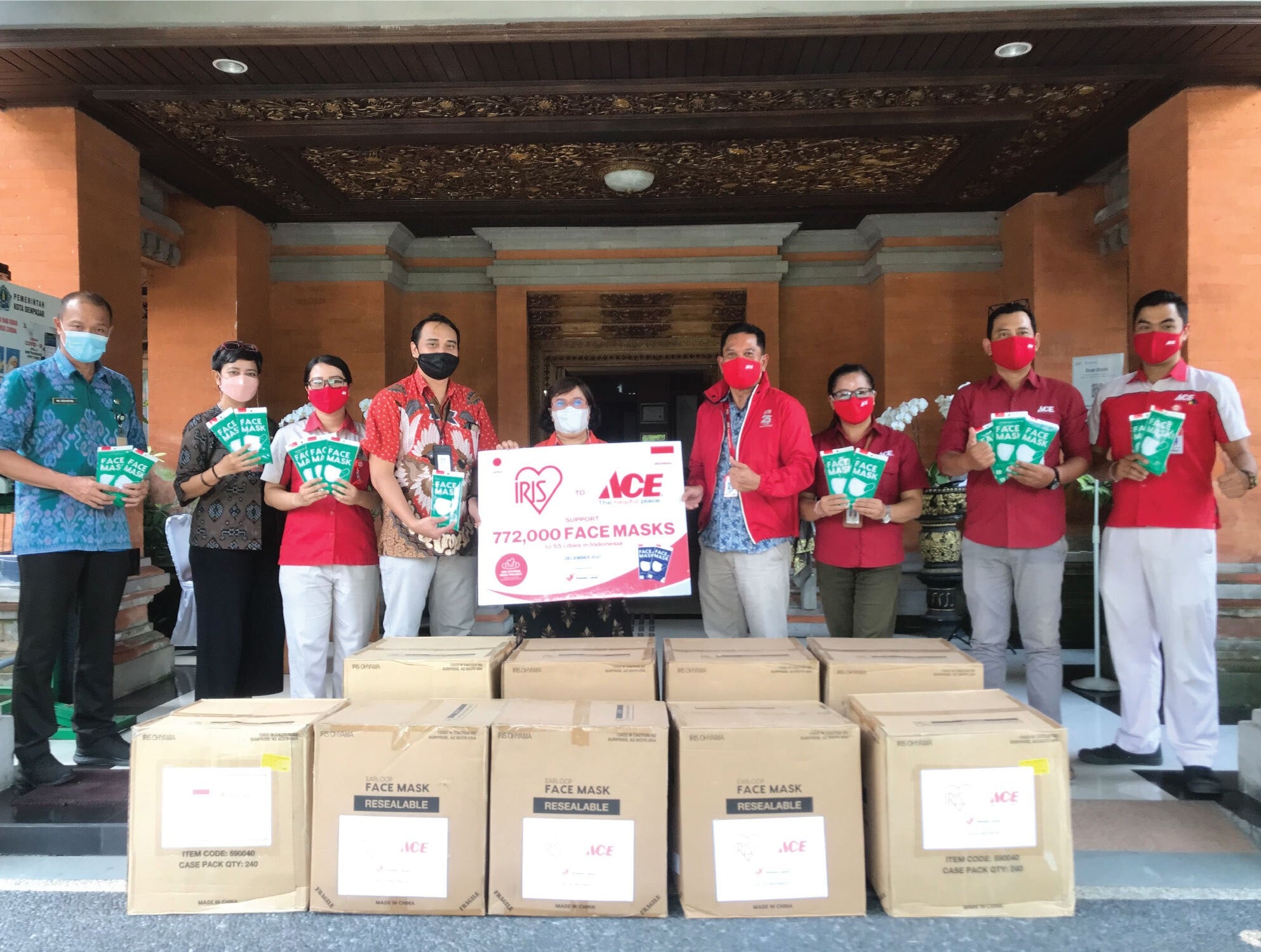 IRIS OHYAMA Group Donates 6.15 Million Face Masks – IRIS USA
