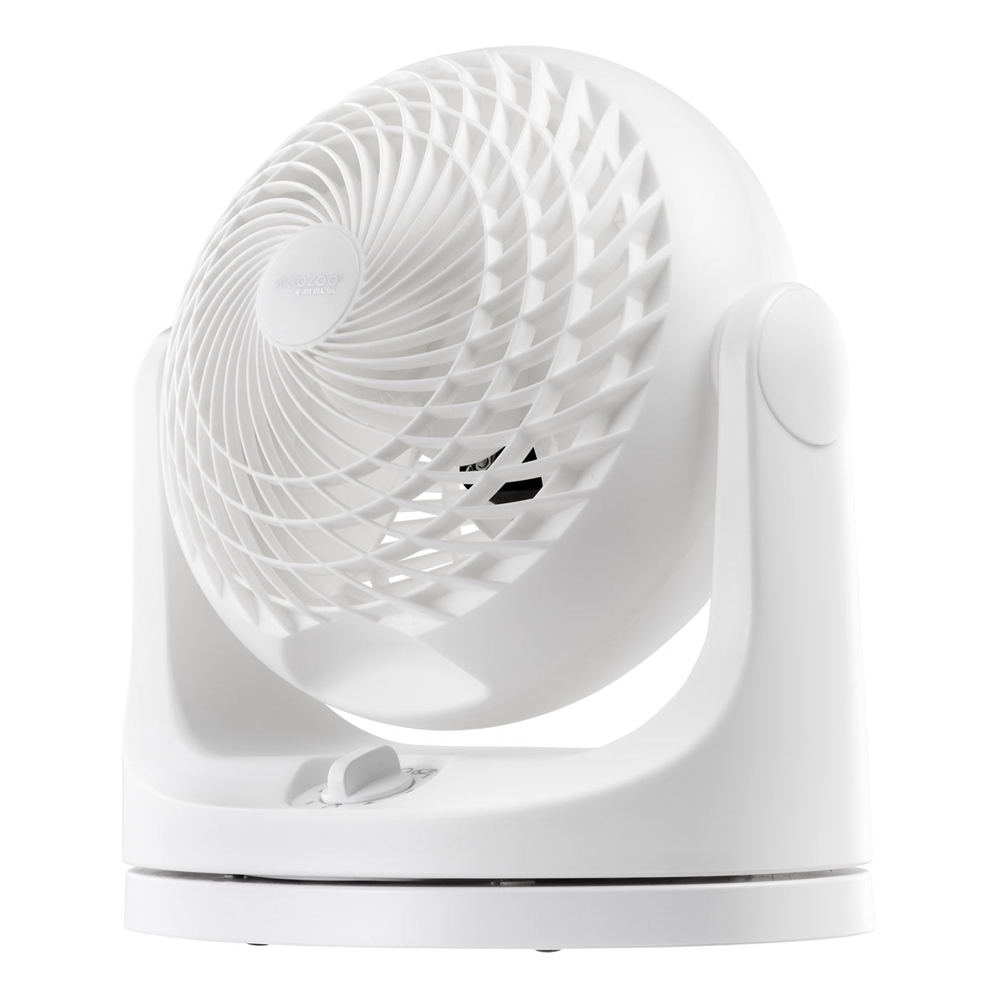 WOOZOO® Desk Fan – Quiet, Oscillating, 3-Speed Air Circulator – IRIS USA