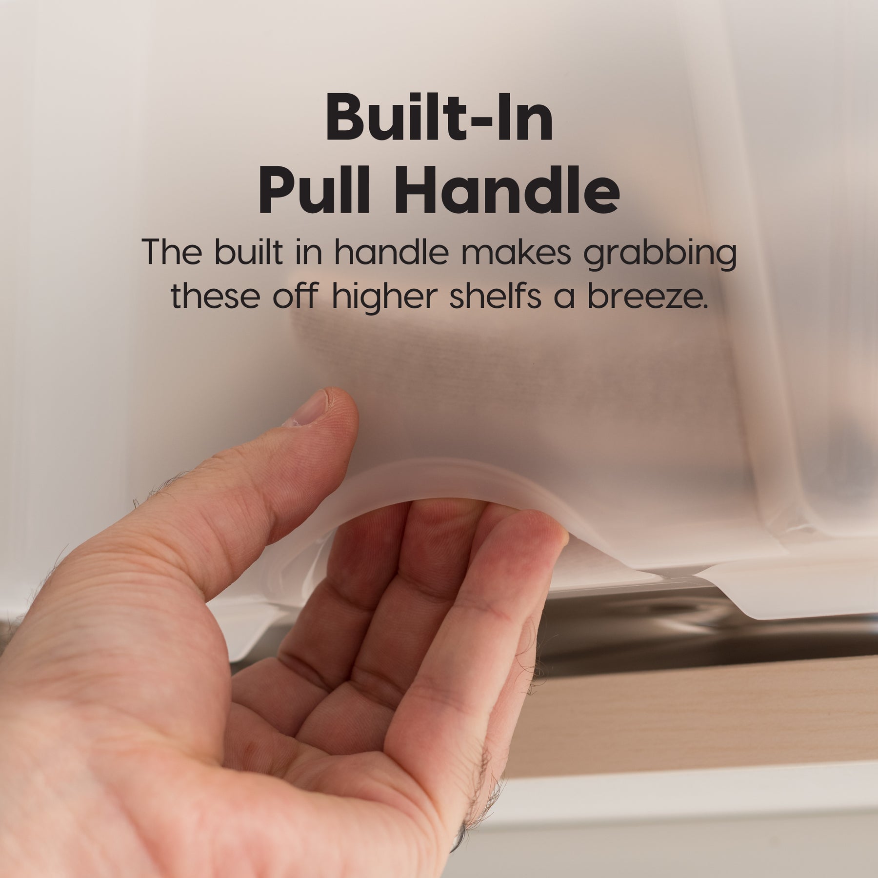 Stack & Pull® Storage Box - 12 QT, 4 Pack, Pearl – IRIS USA