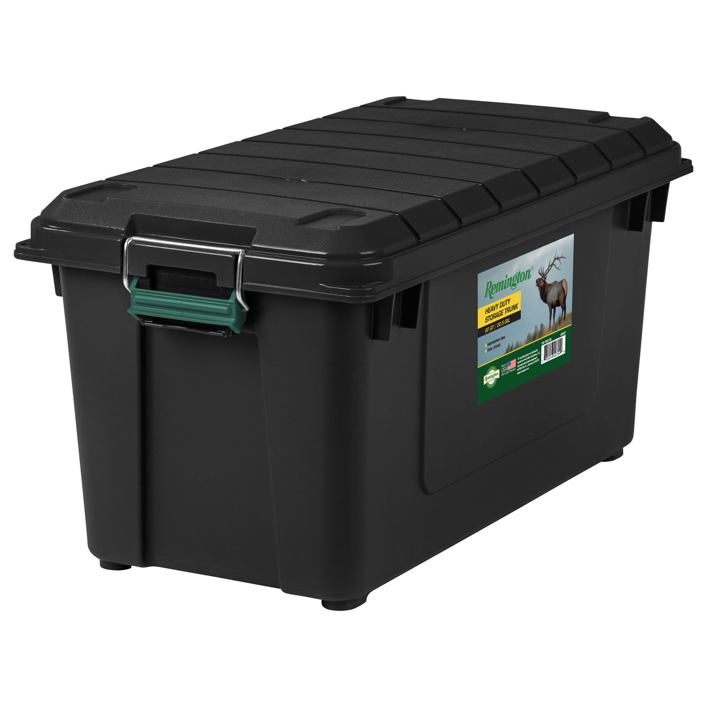 Remington Heavy-Duty Storage Container WeatherPro® - 82 QT - Gasket Bo ...