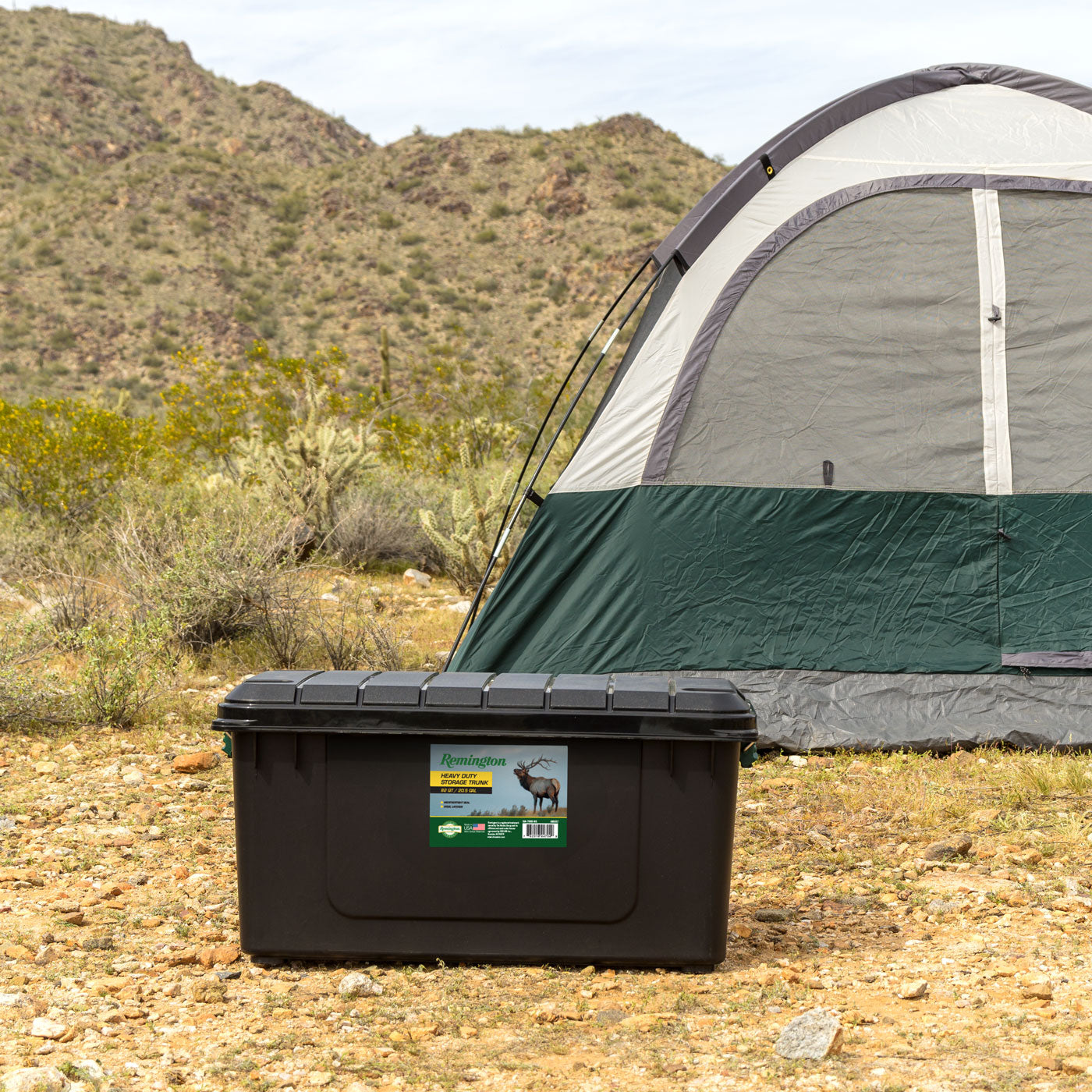 Remington Heavy-Duty Storage Container WeatherPro® - 82 QT - Gasket Bo ...