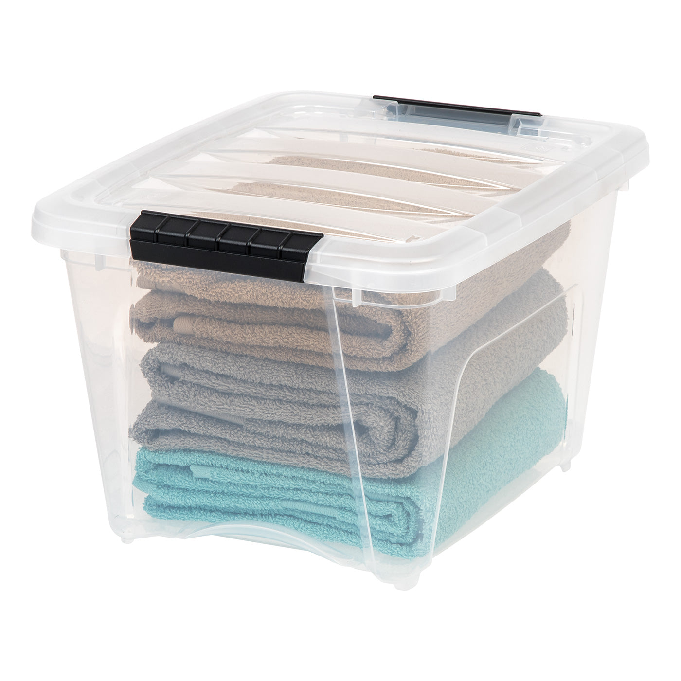 Stack & Pull® Storage Box - 19 QT 4 Pack – IRIS USA