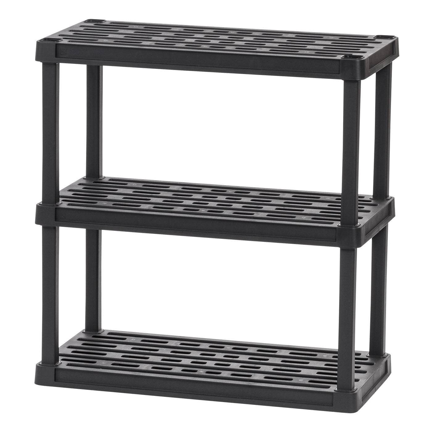 3-Tier Multi-purpose Shelf Display Rack, Utility Rack, Storage Organiz ...