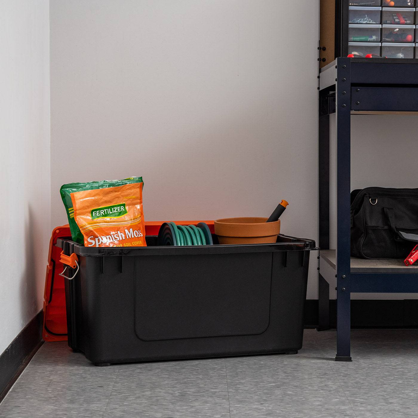 Heavy-Duty Plastic Storage Bins 3-Piece Set – IRIS USA