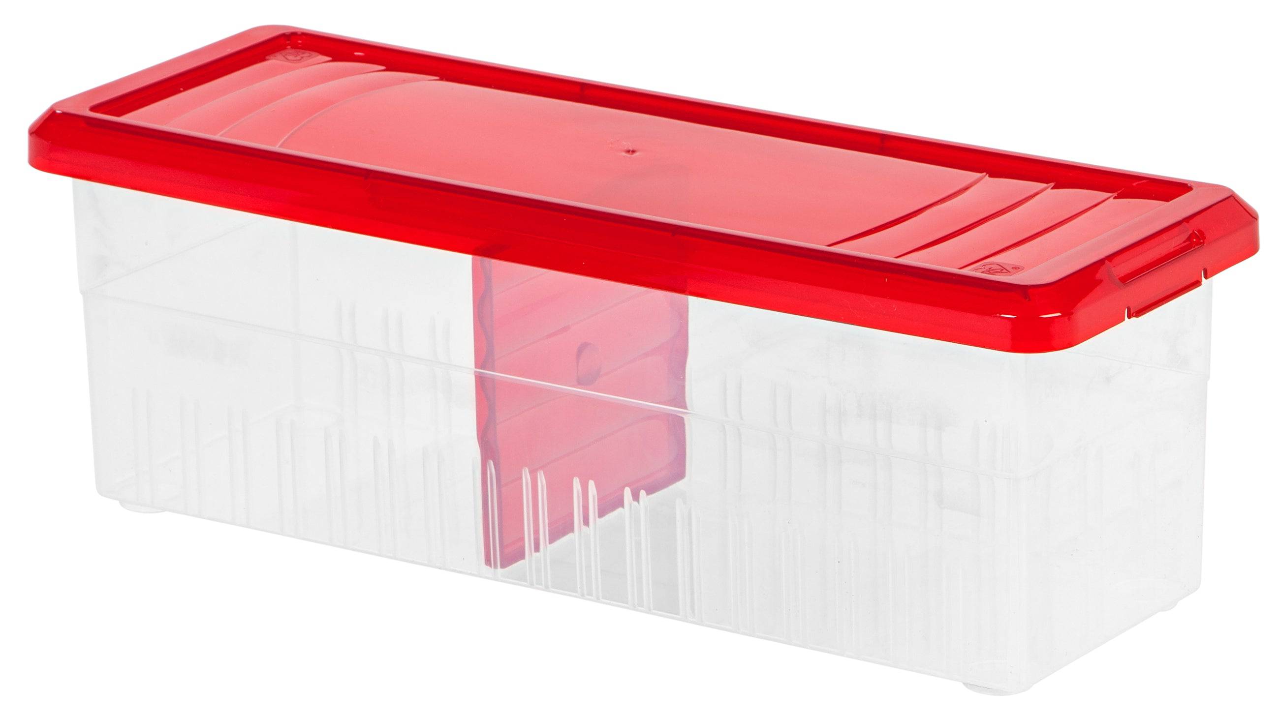 Ribbon Storage Box - 3 Pack - Red – IRIS USA