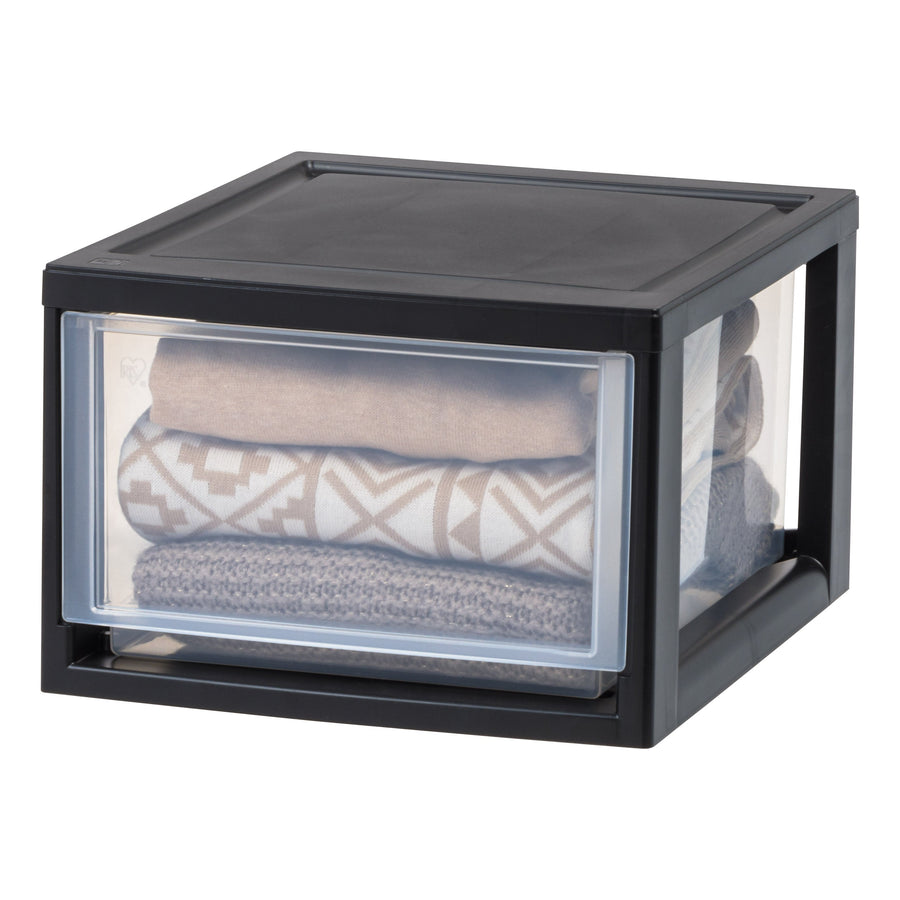 Stackable Plastic Storage-Drawer, 3-Drawer Organizer Unit – IRIS USA