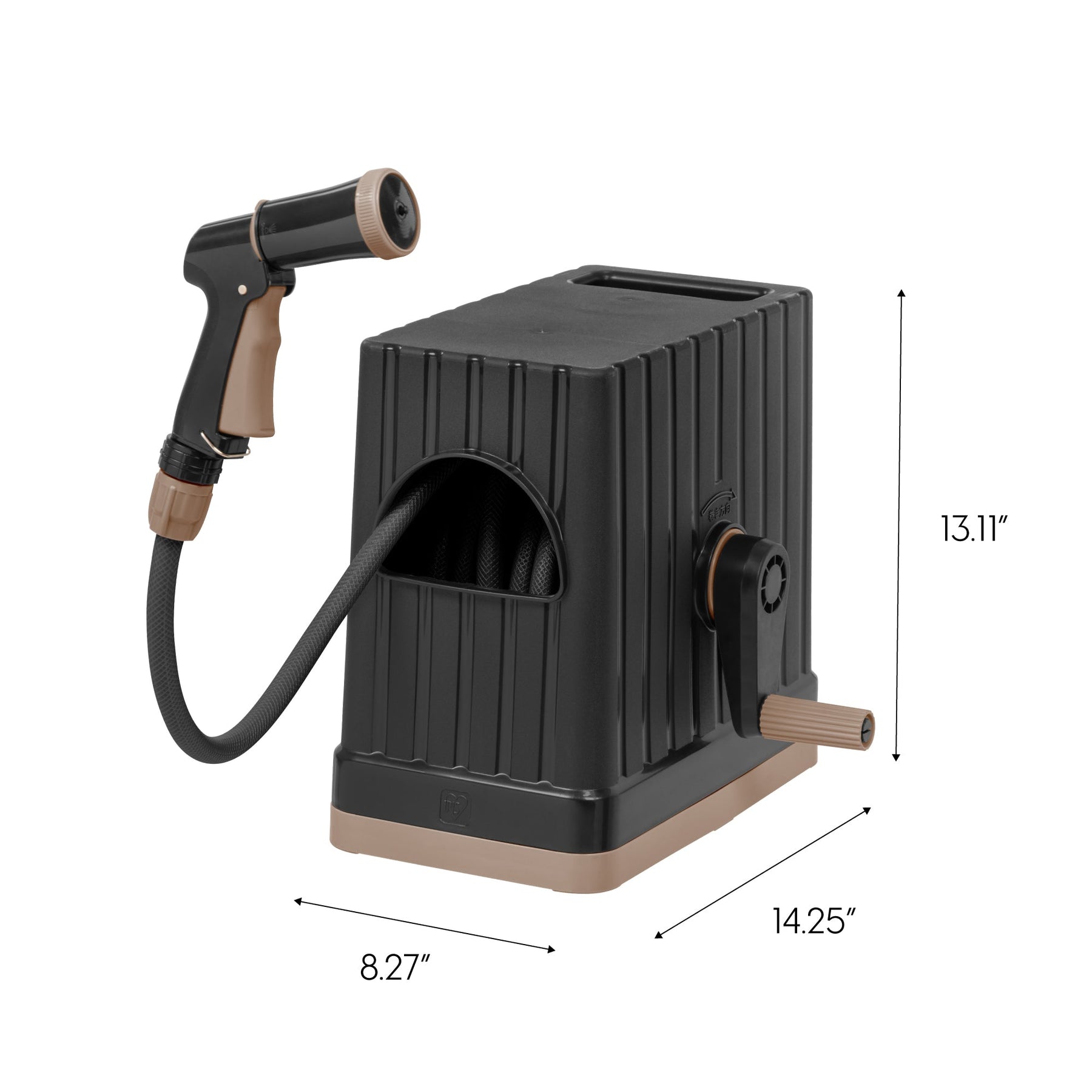Retractable Garden Hose Reel with Hose Storage Box | Free Shipping ...