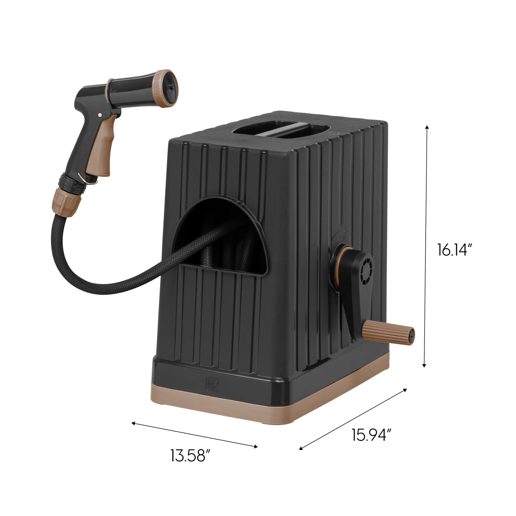 Retractable Garden Hose Reel with Hose Storage Box | Free Shipping ...