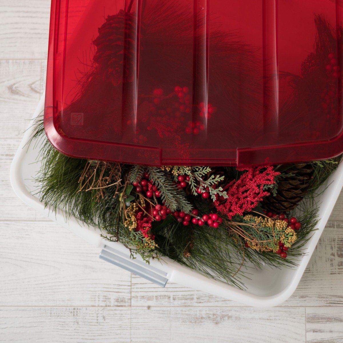 Holiday 20-inch Wreath Storage Box | IRIS USA, Inc.