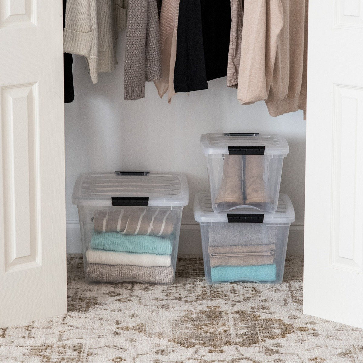 Stack & Pull® Storage Box - Combo – IRIS USA